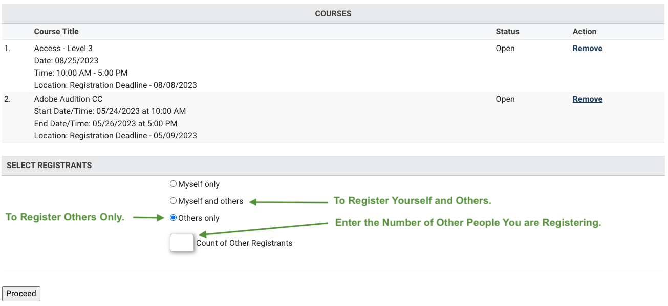 How to Register for a Classes - Certstaffix Training